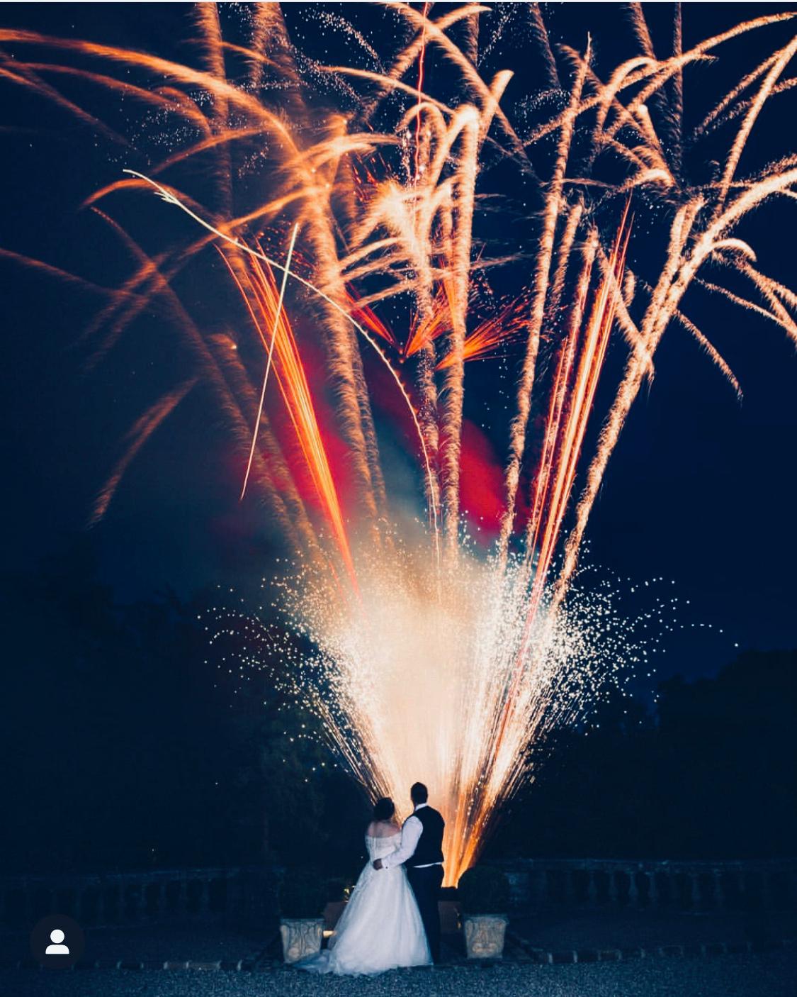 Wedding Firework Displays by Phenomenal Fireworks